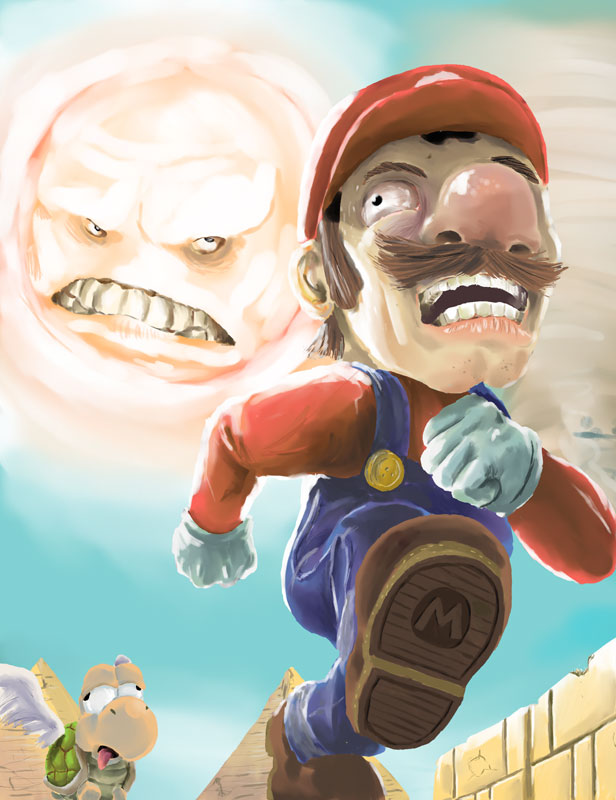 Los Mejores Fan Arts De Mario Bros Taringa