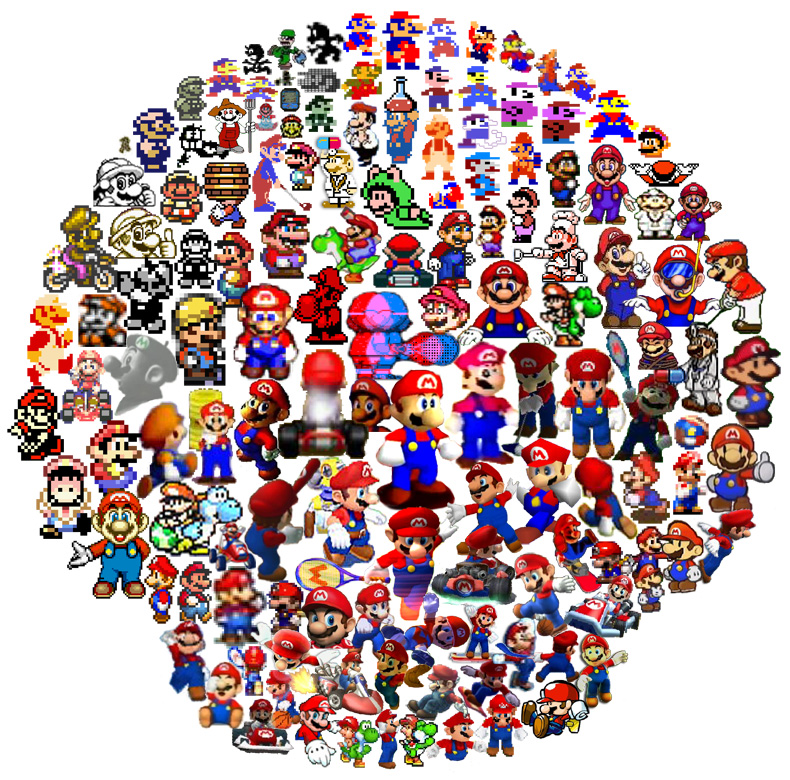 Pictures: Every Mario game ever made Pictures: Every Mario game ever made