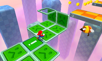 First Super Mario 3DS screenshots